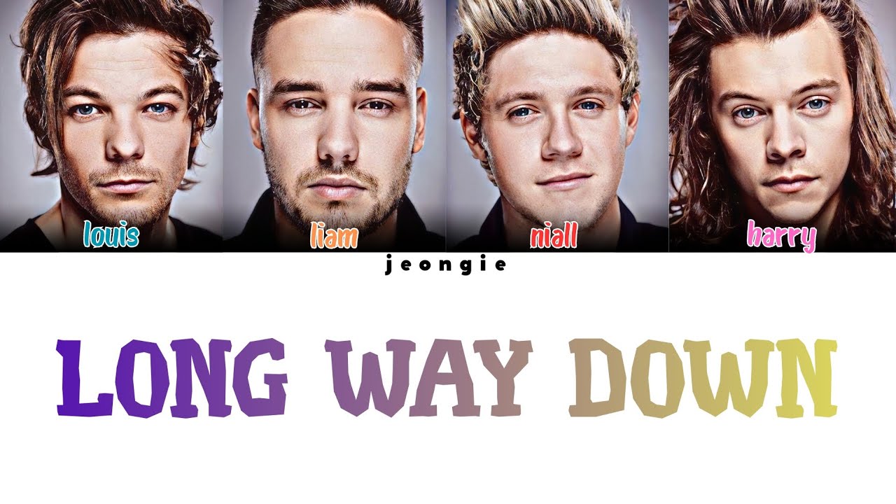 One Direction - Long Way Down (Color Coded - Lyric) - YouTube