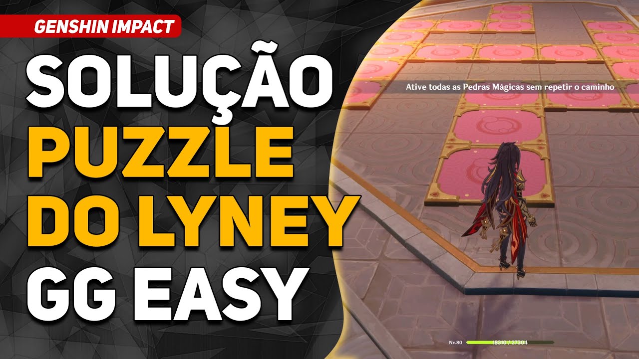 COMO RESOLVER O PUZZLE DA MISSÃO DO LYNEY - GENSHIN IMPACT - YouTube