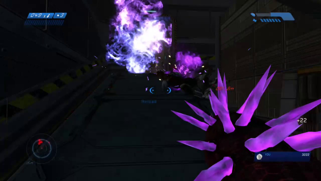 Halo CE the Maw had to go back to the armory and get a rocket launcher ...