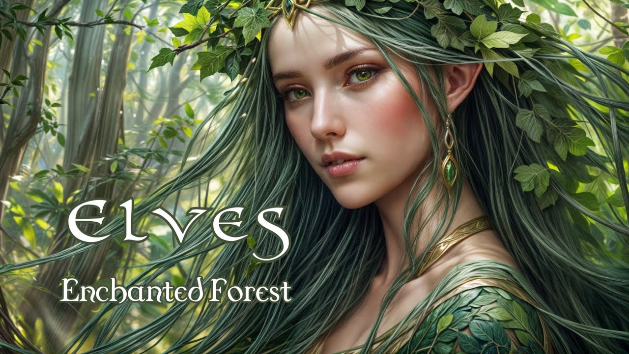 The Wood Elves & Butterfly Dreams | Enchanted Elven Forest | Peaceful ...