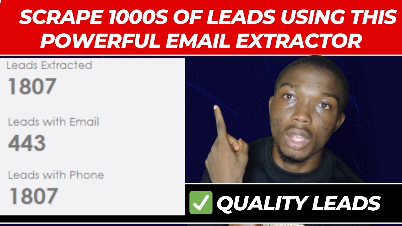 Lead Generation Tutorial | Scrape 1000s of Leads using this Powerful ...