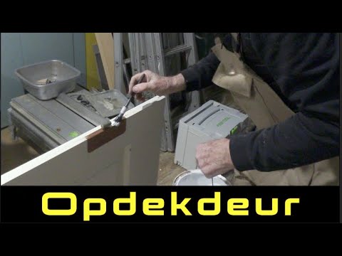 Timmertip 1470 MDF opdekdeur repareren - YouTube