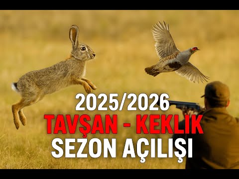 Böyle Sezon Açılışı Görülmedi! Tavşan Üzerime Koştu, Keklik Havadan Geldi! (2025/2026)