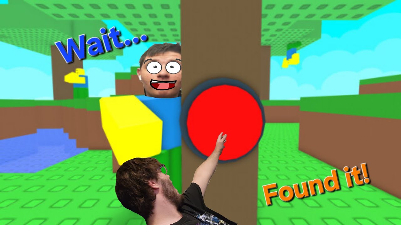 Roblox!!! Find the button, ben! - YouTube