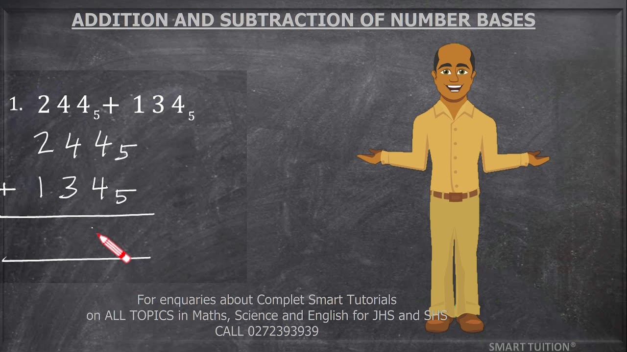 ADDITION OF NUMBER BASES - YouTube