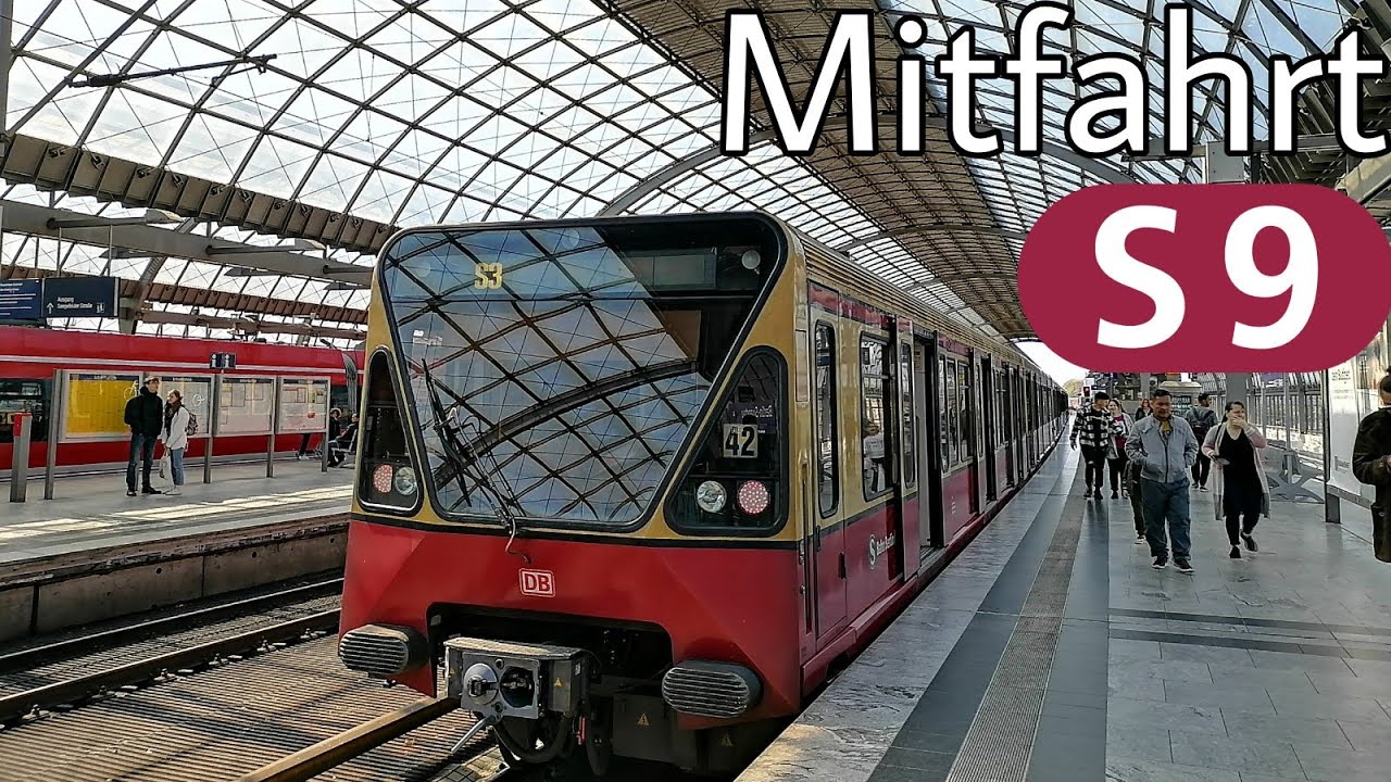 S-Bahn Berlin | Mitfahrt | BR480 | Linie S9 | Olympiastadion - Spandau ...