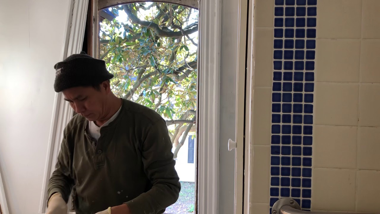 How to repair the old window rope. - YouTube