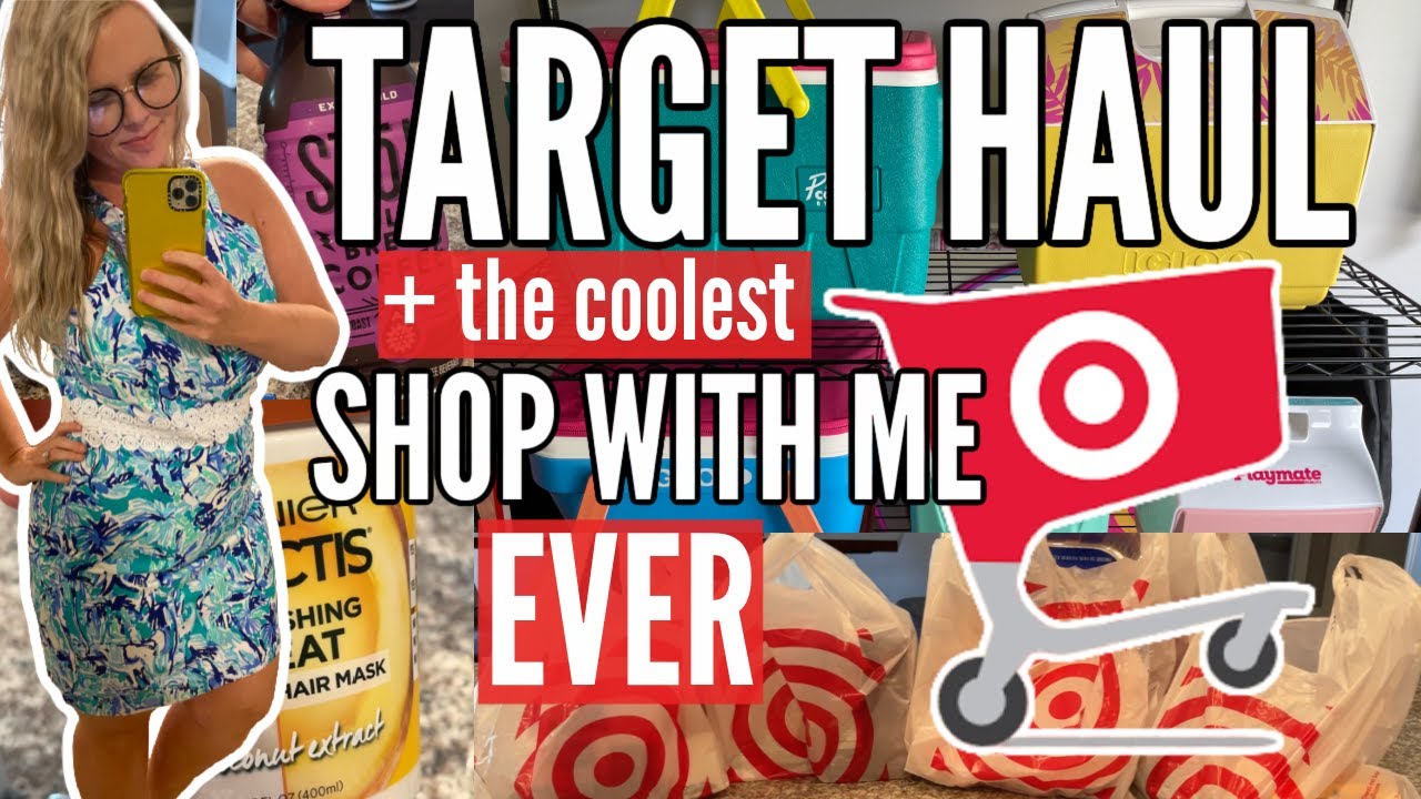 TARGET GROCERY HAUL // SHOP WITH ME FOR ALL OF THE NEW FINDS // SUMMER ...