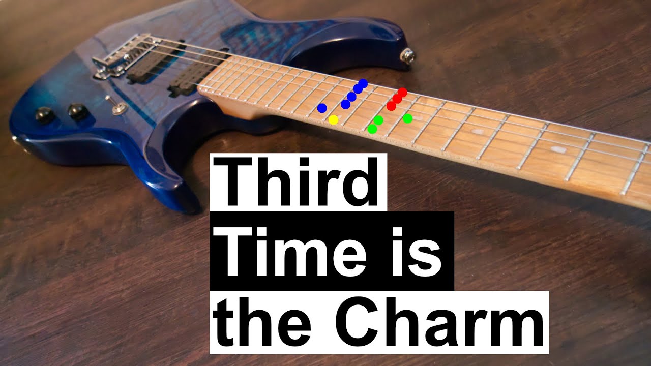 Third Time - A Minor Pentatonic Position 3 - YouTube