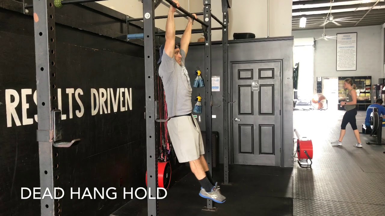 Dead Hang Hold Warmup - YouTube