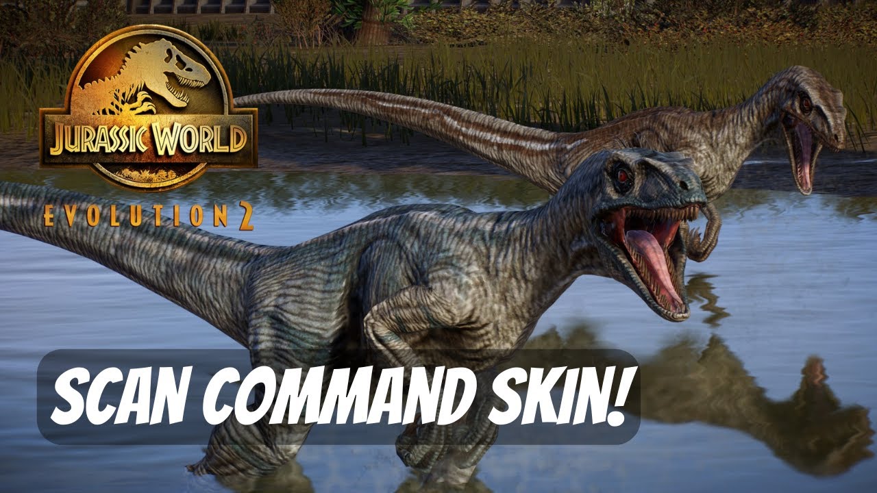 JP 3 Scan Command Velociraptor Skin! - JWE 2 Mod Showcase - YouTube