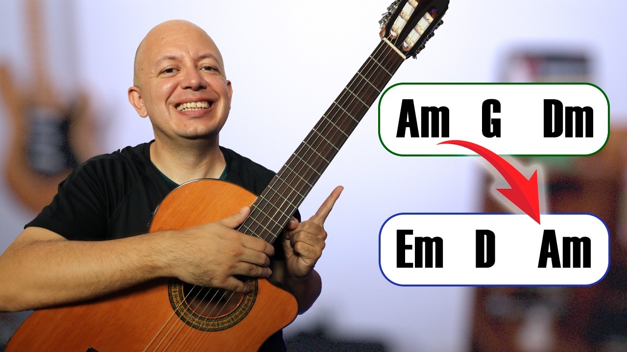 Cómo transportar acordes en la guitarra (sin capo y paso a paso) - YouTube