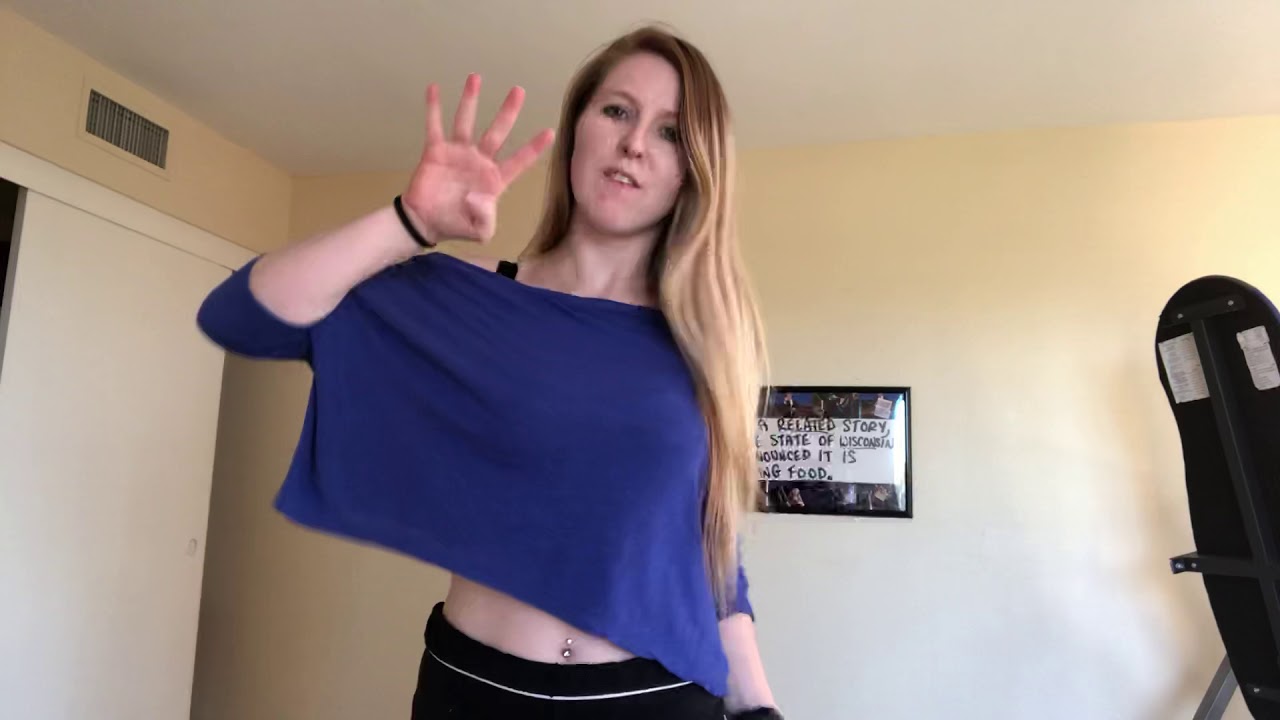 Signing “Girls Like You” by Maroon 5 ft. Cardi B in ASL - YouTube