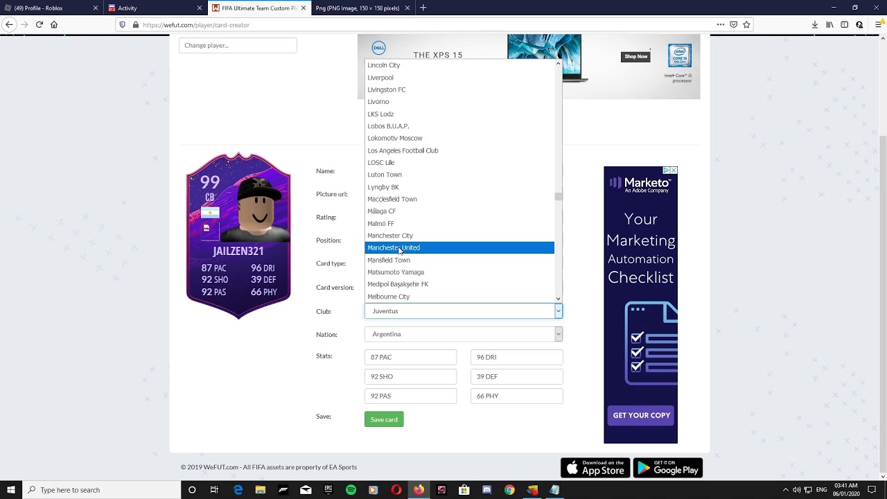 How to make a ROBLOX Fifa Card on PC! (2020!) (Working!) - YouTube
