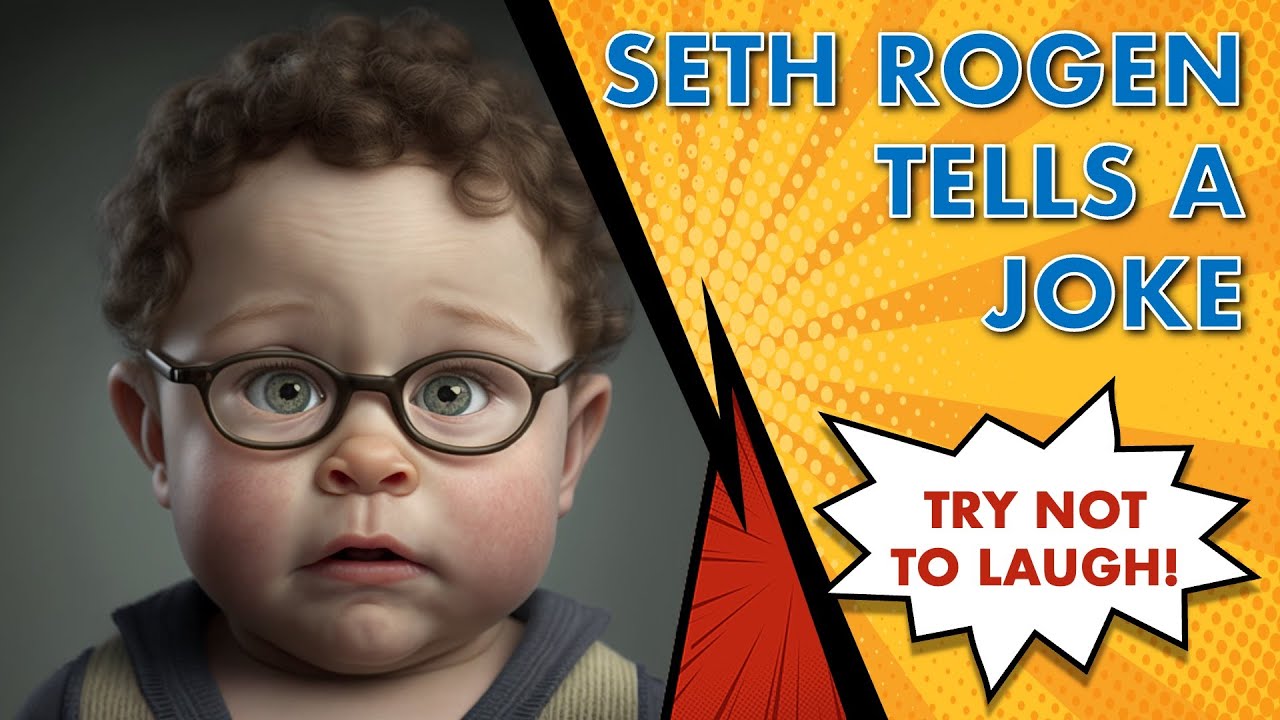 Baby Seth Rogen tells a HILARIOUS Joke! 🤣 - YouTube