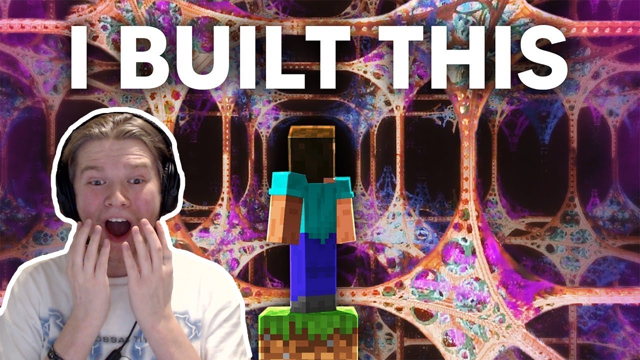 MINDBLOWN *How I Built the 4th Dimension in Minecraft* REACTION! - YouTube