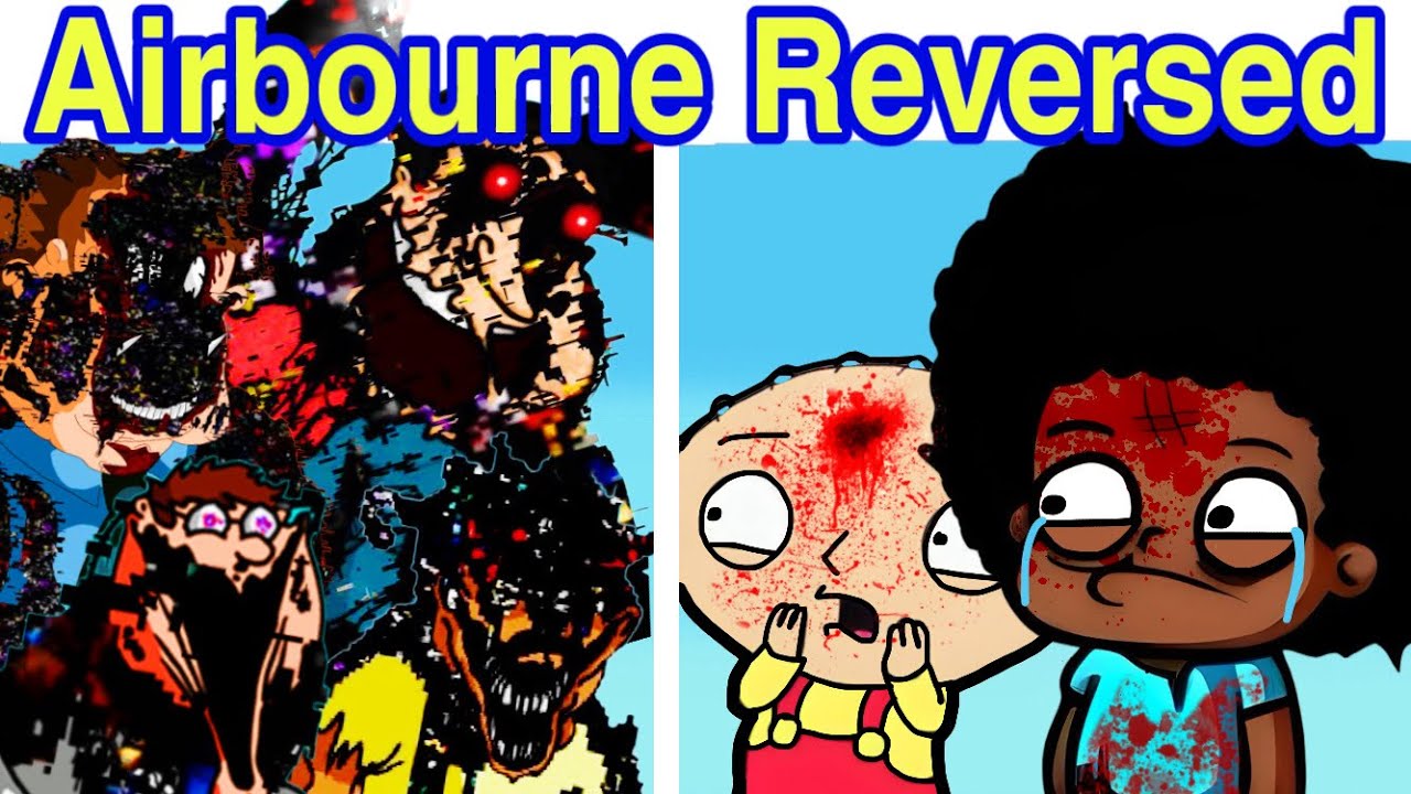 Friday Night Funkin’ Vs Darkness Takeover Airbourne Reversed | Pibby ...