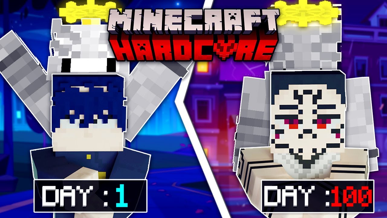 I Spent 100 Days As Mahoraga In Jujutsu Kaisen Minecraft - YouTube