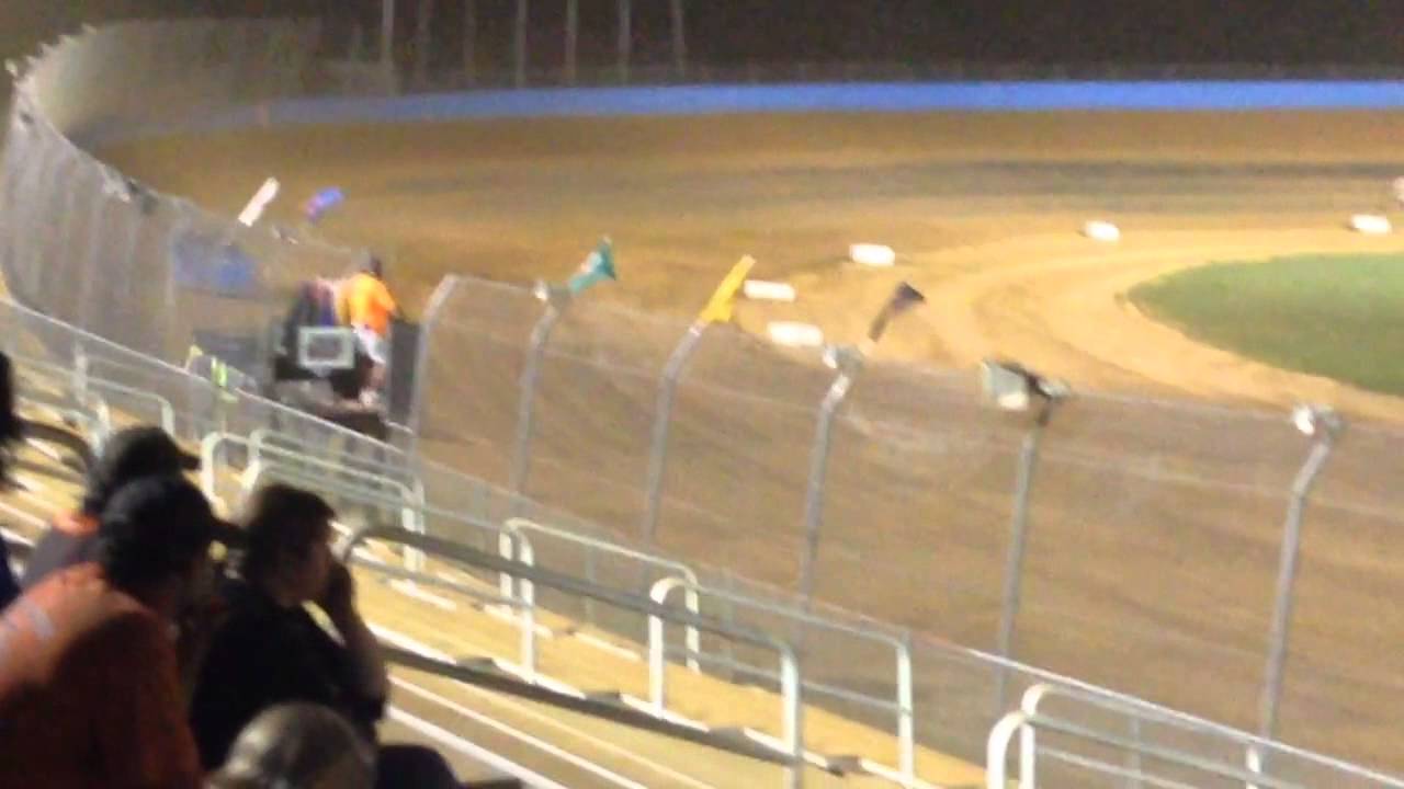 Tim Brown racing 8/15/2015 late models at KLMS - YouTube