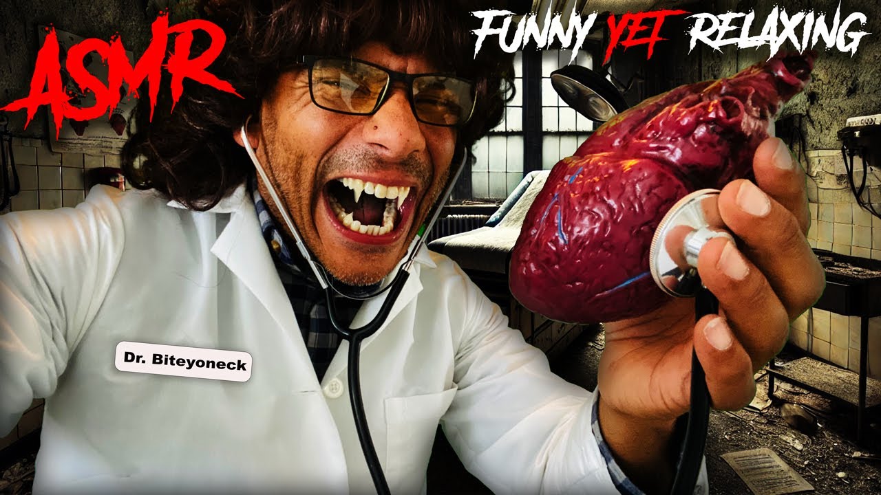 Hilarious Vampire Doctor ASMR 🧛‍♂️💉 "Totally Not Here for Your Blood ...