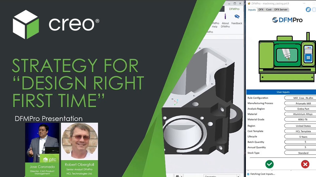 Digital Transformation in Manufacturing with DFMPro for Creo - YouTube