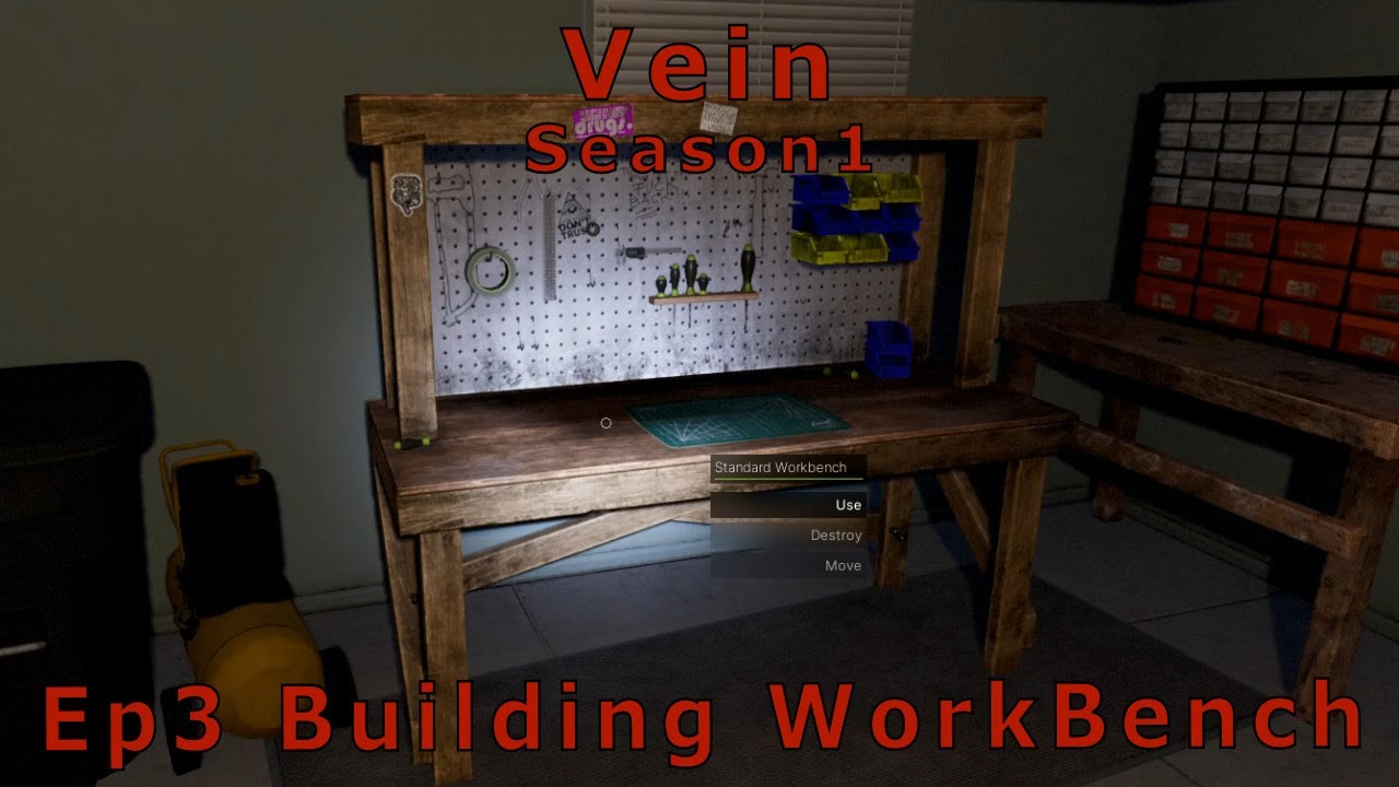 Vein Ep3 Building the Basic Workbench - YouTube