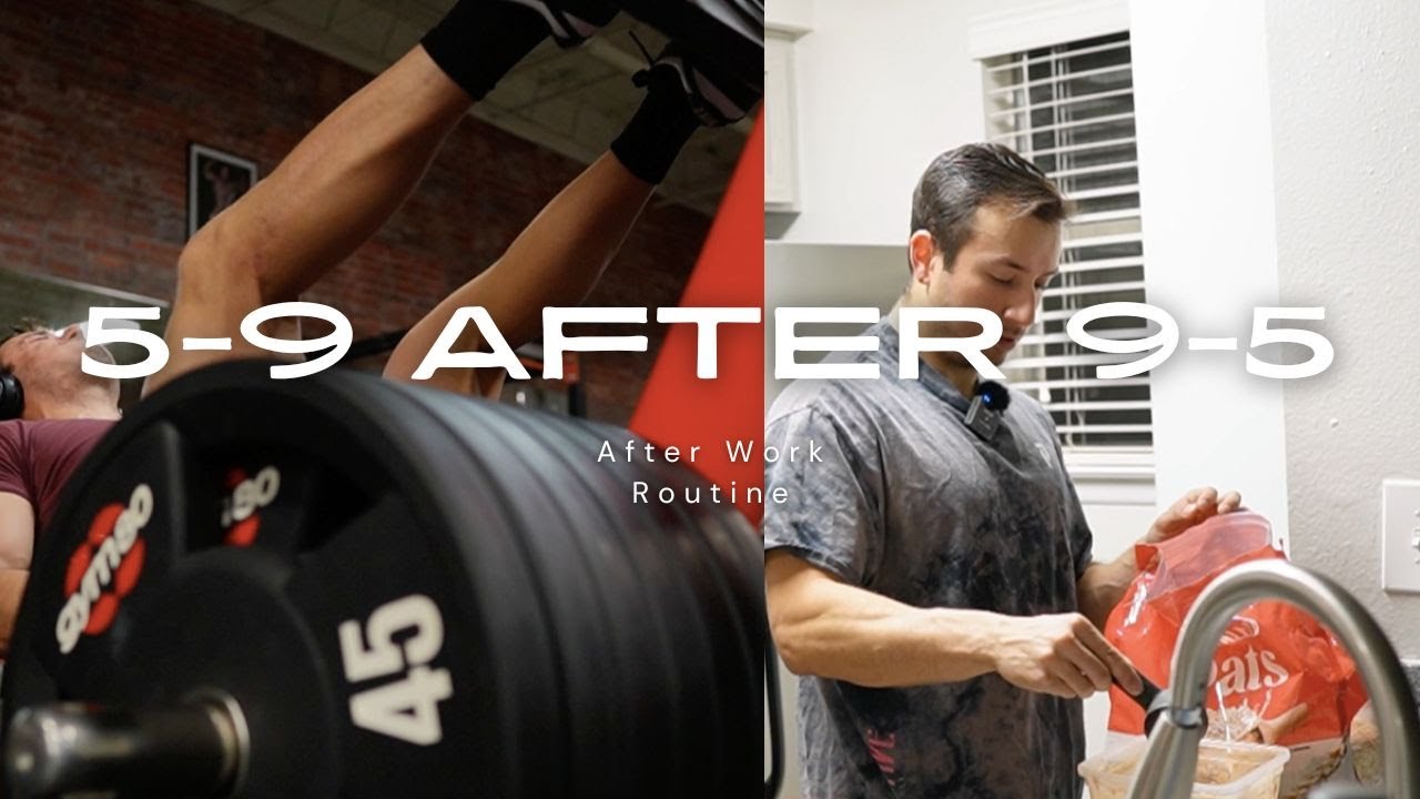 My 5-9 After My 9-5 | After Work Routine - YouTube