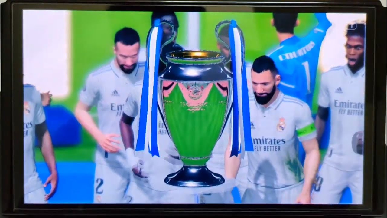 Real Madrid VS Barcelona Fifa23 Final champions nintendo switch - YouTube