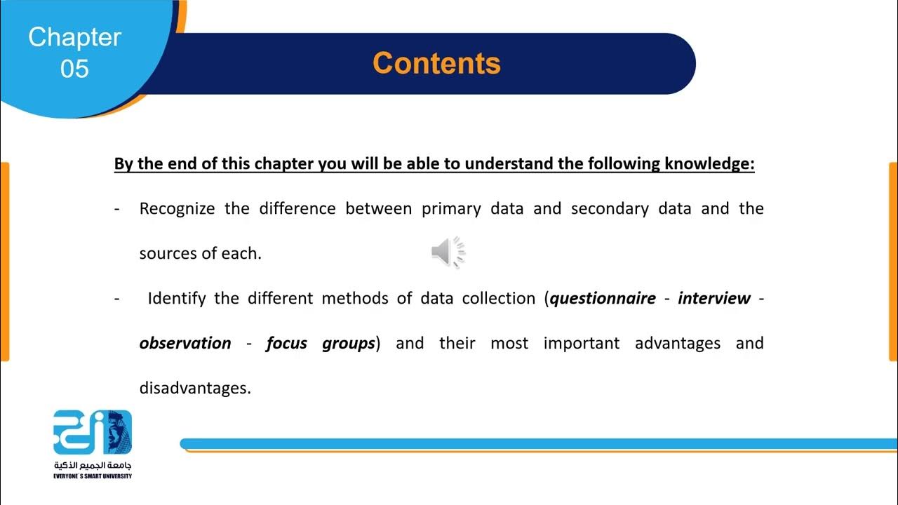 The Final Project - lecture 7 - Data Collection Methods - ESU - YouTube