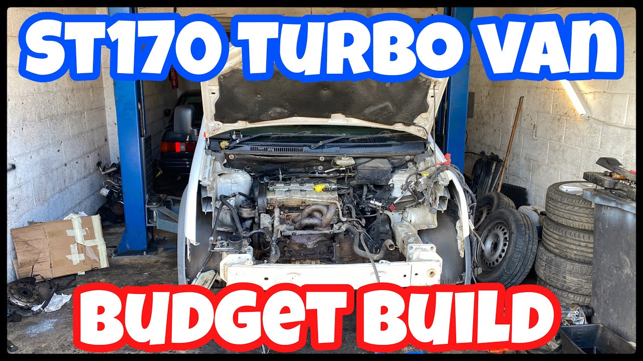 St170 turbo transit connect van budget build!!! Pt4 - YouTube