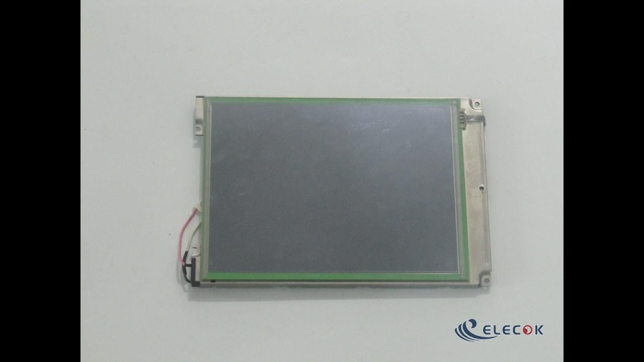 EDMGRB8KHF 7.8" CSTN LCD Panel for with Touch screen used - YouTube