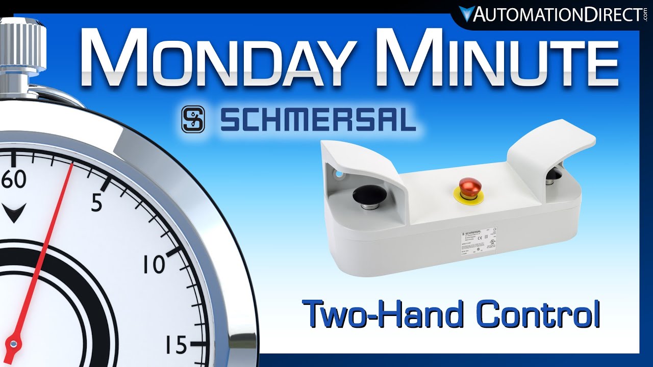 Schmersal Two Hand Control Safety Panels from AutomationDirect - YouTube