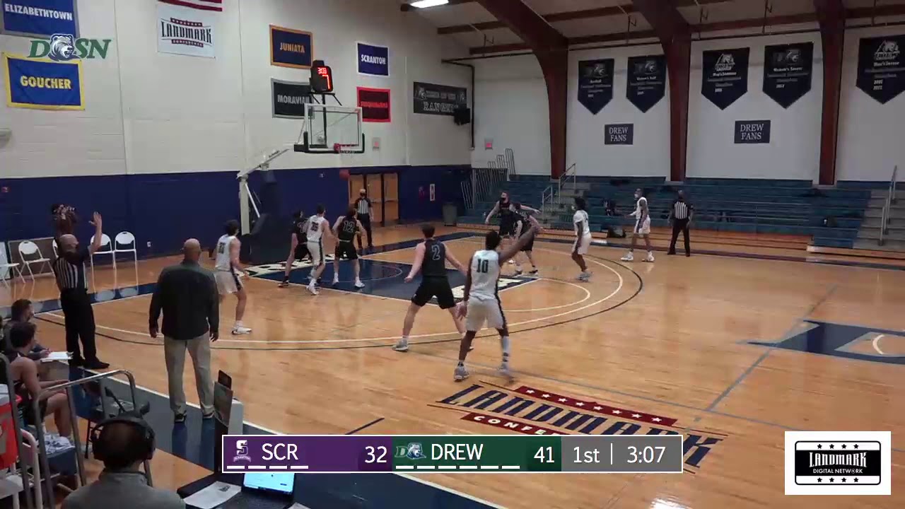 Drew University Men's Basketball Highlights vs. Scranton - 2/12/21 ...