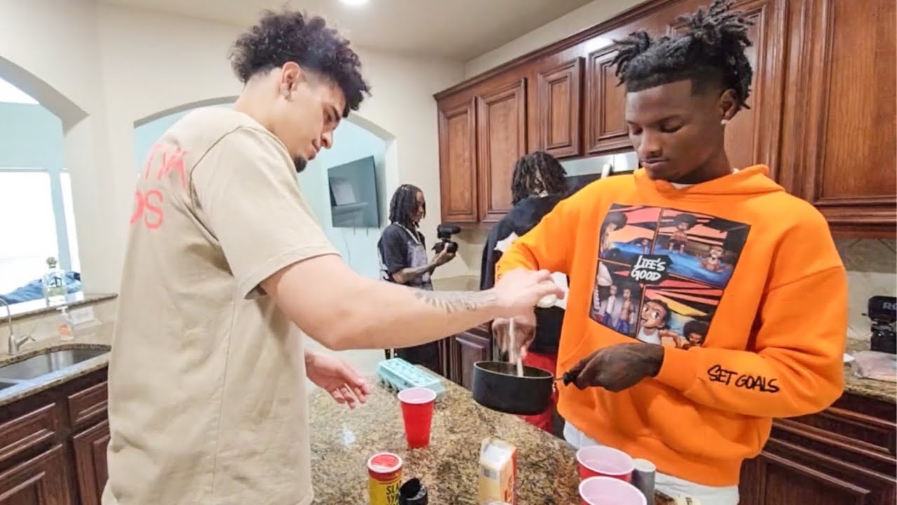 Lil Perfect & FOE Make Breakfast Together For The First Time! - YouTube