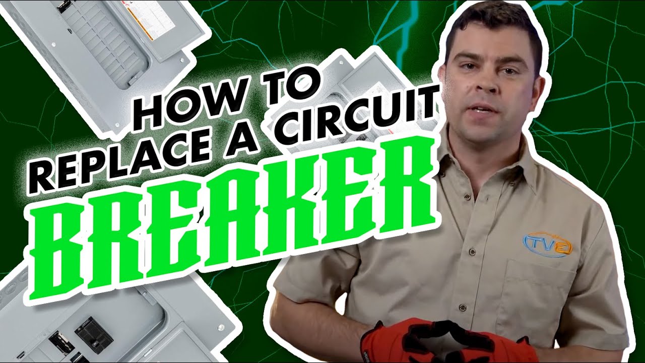 How to replace a circuit breaker - YouTube