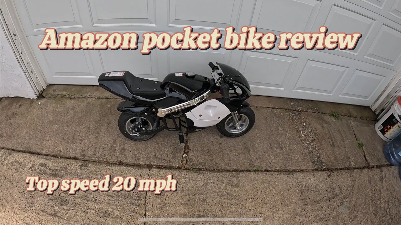 Amazon pocket bike review! - YouTube
