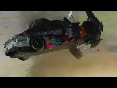 NASCAR Scary Barrel Rolls #1 - YouTube