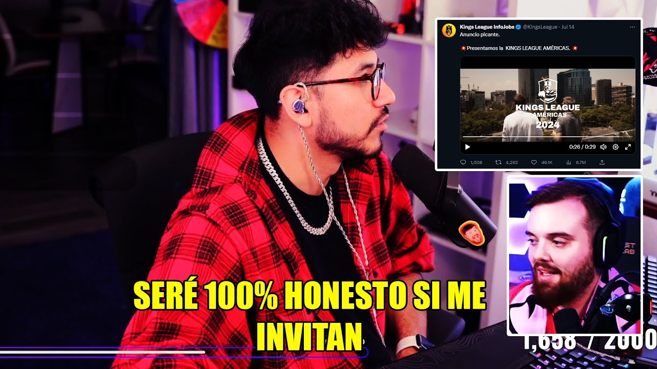 Zein HABLA sobre su PARTICIPACIÓN en la KINGS LEAGUE AMÉRICAS - YouTube