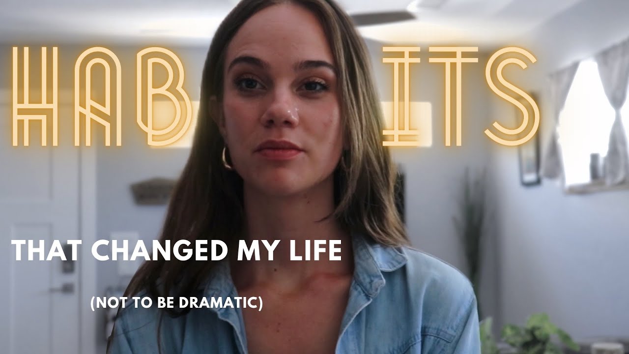 5 HABITS that changed my life// Helpful habits// (Making a Musician ...