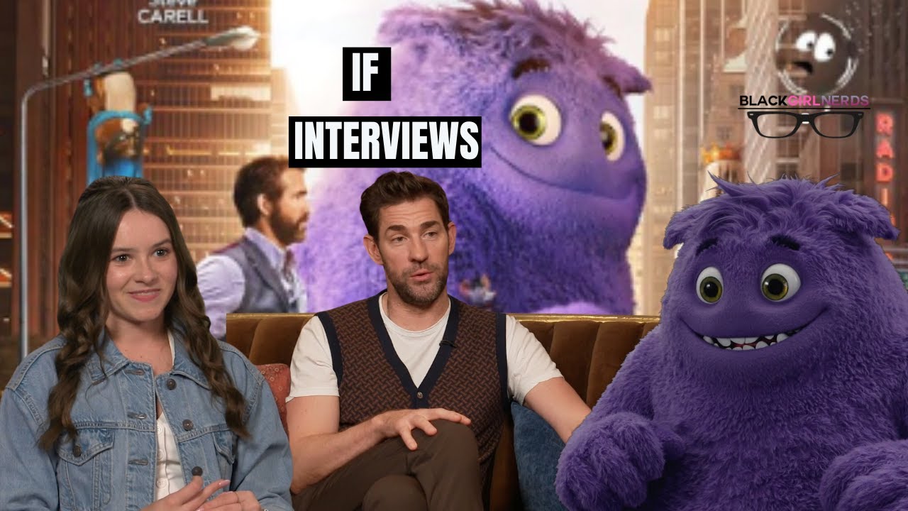 The Cast of 'IF' on Having Imaginary Friends - YouTube