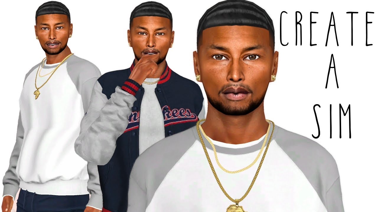 SIMS 4 CAS + CC LINKS ⏐ How I create male sims - YouTube