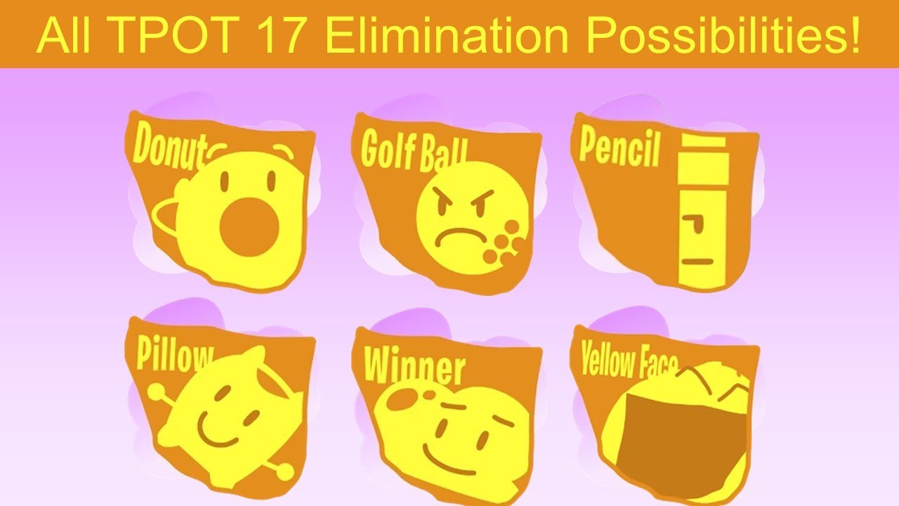 All TPOT 17 Elimination Possibilities - YouTube
