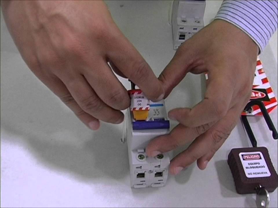 PIN TYPE MCB LOCKOUT - YouTube