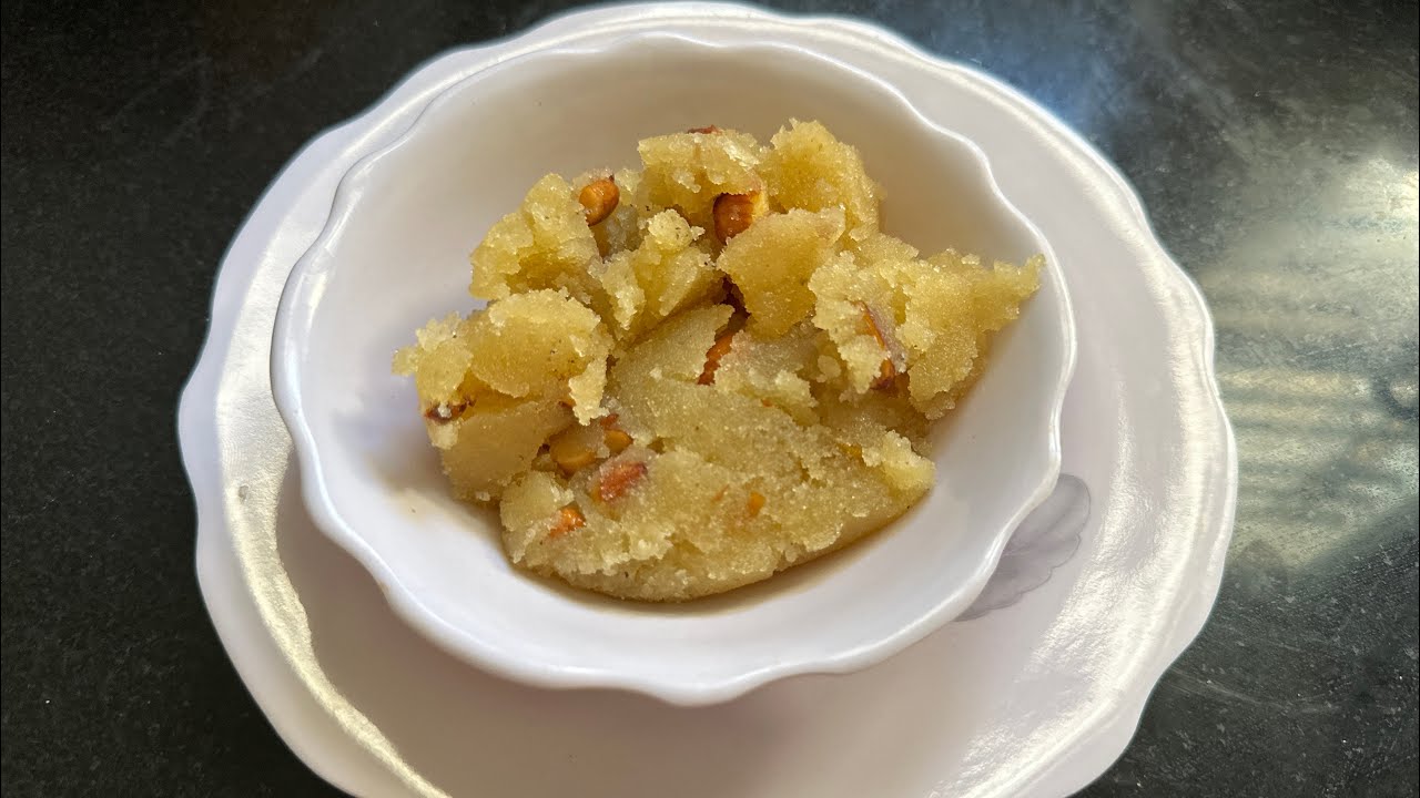 Chiroti rava ka sheera / kesari bath / easy sweet recipe. - YouTube