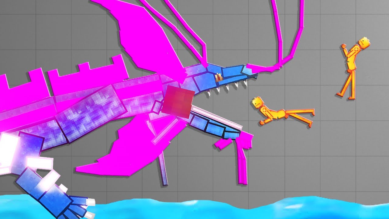 SHOCKING Monsters EATS RAGDOLLS in Melon Sandbox Playground - YouTube