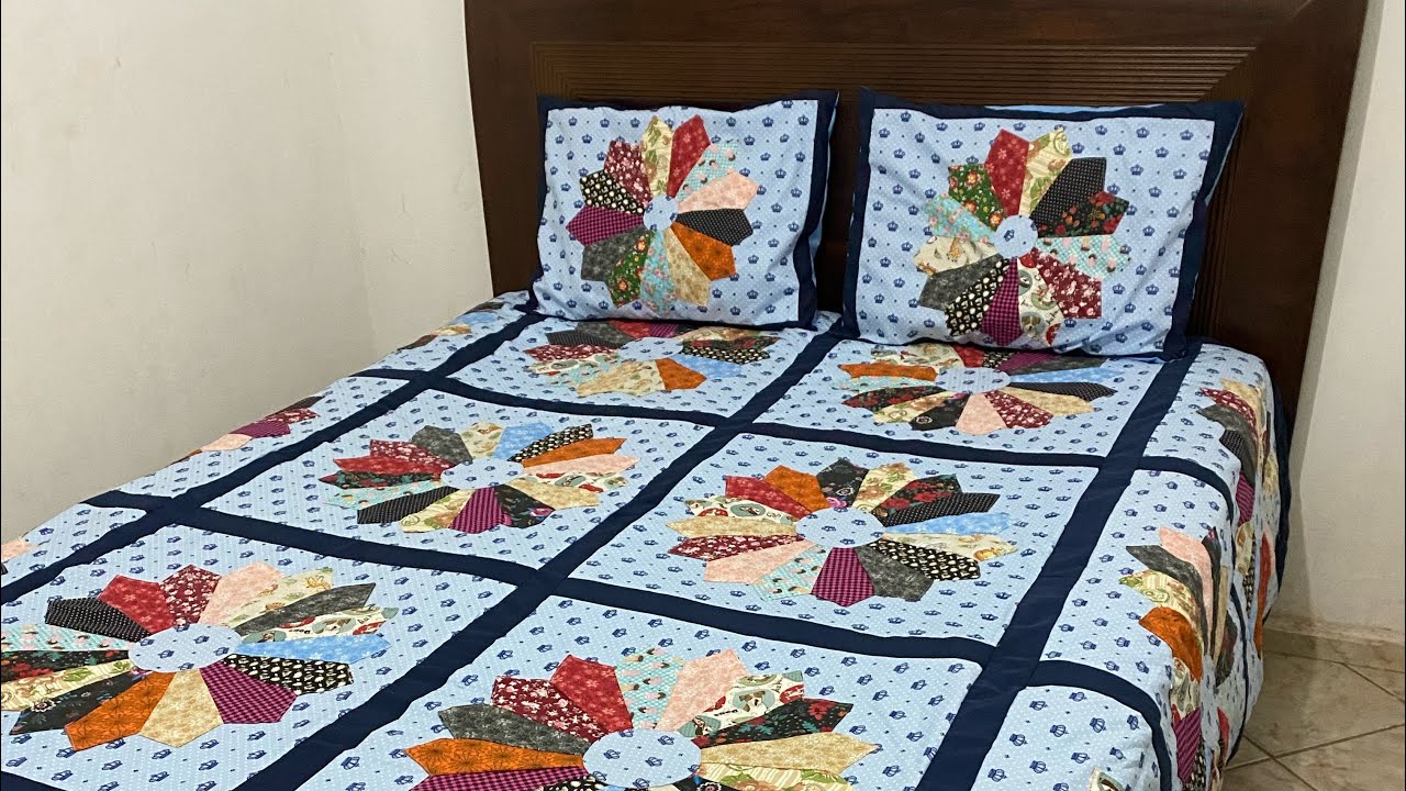 Fronha de travesseiro, #colchaderetalhos em #patchwork #diy - YouTube