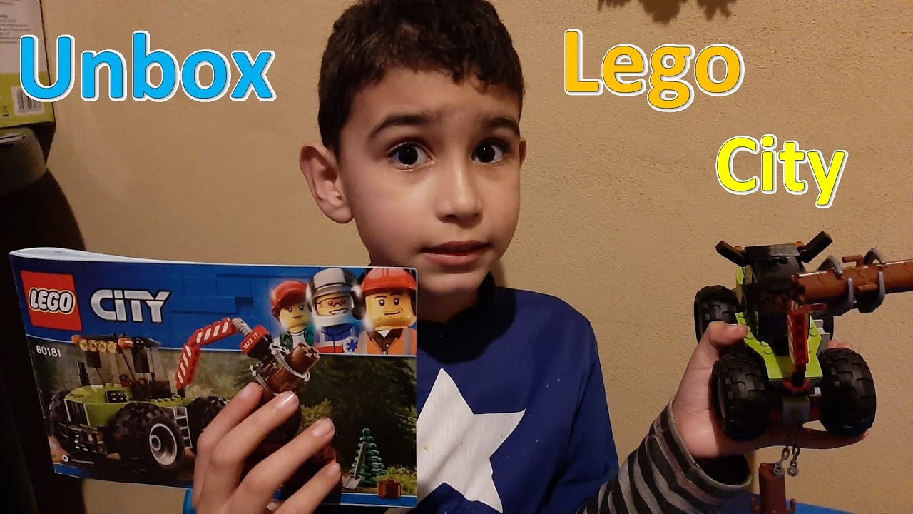 Unbox lego city 60181 - YouTube