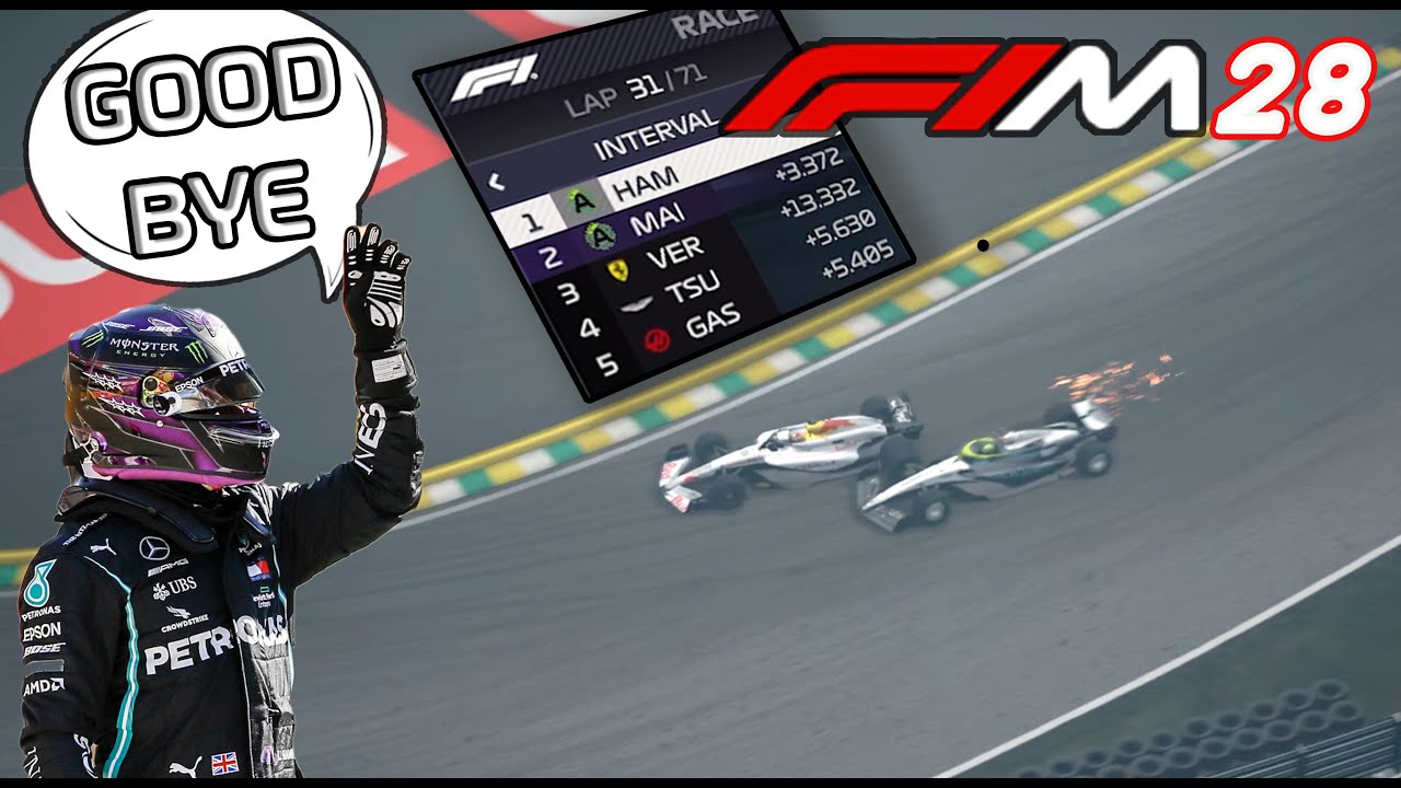 LEWIS HAMILTON SAYS GOODBYE TO F1 IN STYLE CREATE A TEAM F1 MANAGER ...
