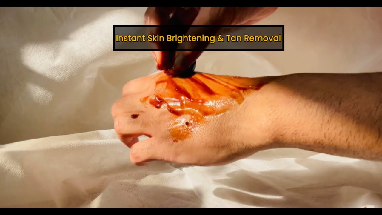Instant Skin Brightening & Tan Removal @Suraj.mathkar Skin Care DIY - YouTube