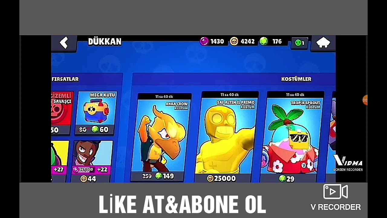 Anka crow'u aldım ! - Brawl stars - YouTube